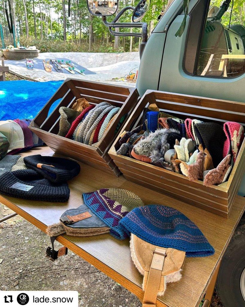 9月9日(土)-10日(日)芽育雪板ワークショップ、LADEビーニーカスタムオーダー | 月山あさひ サンチュアパーク